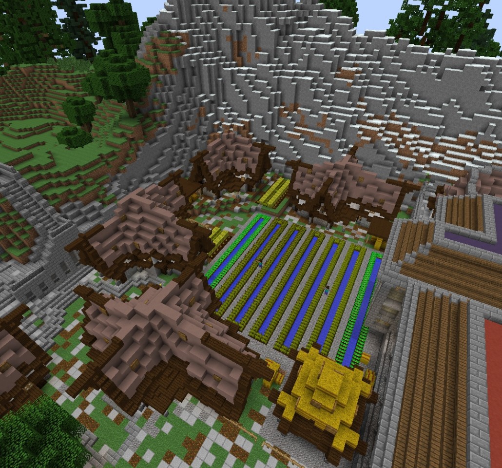 Pixelmon Genesis rock city Minecraft Map