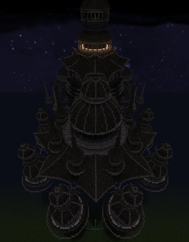 Fantasy temple Minecraft Map