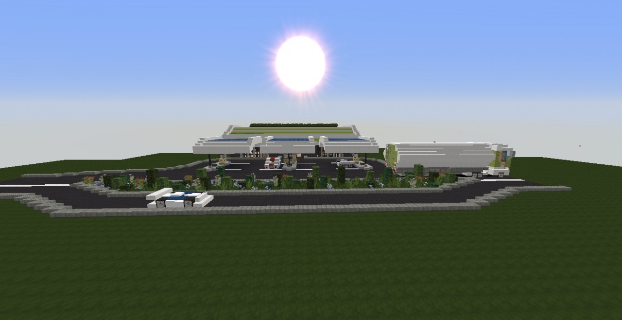 Service station Minecraft Map