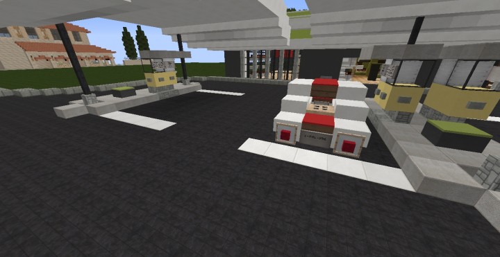 Service station Minecraft Map