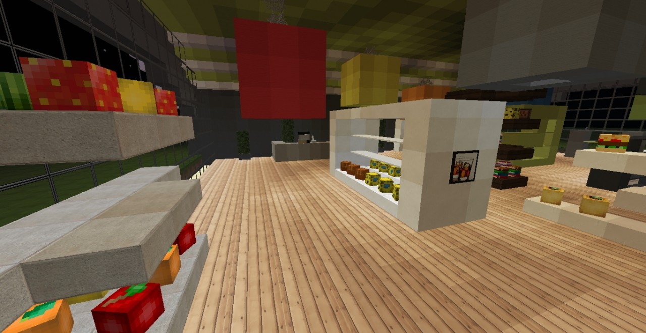 Service station Minecraft Map