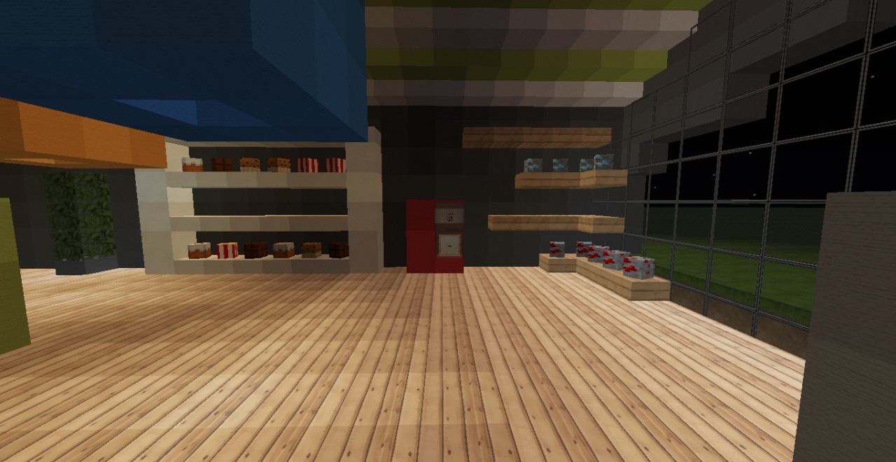 Service station Minecraft Map