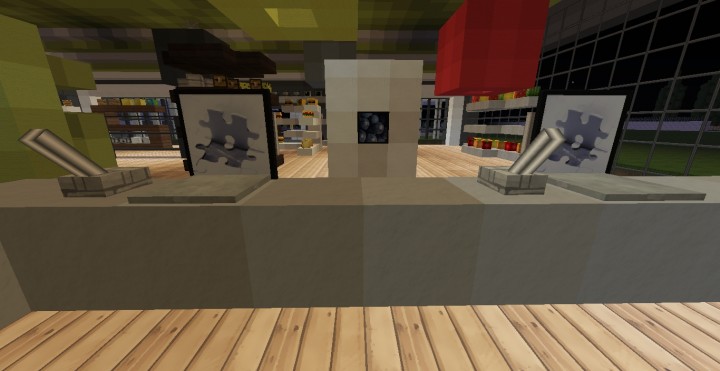 Service station Minecraft Map