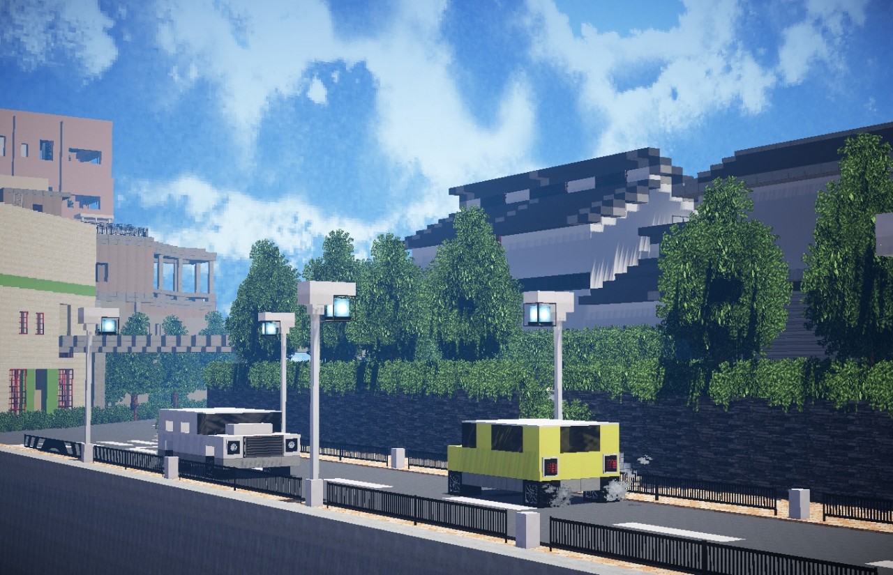 A Japanese High school Minecraft Map