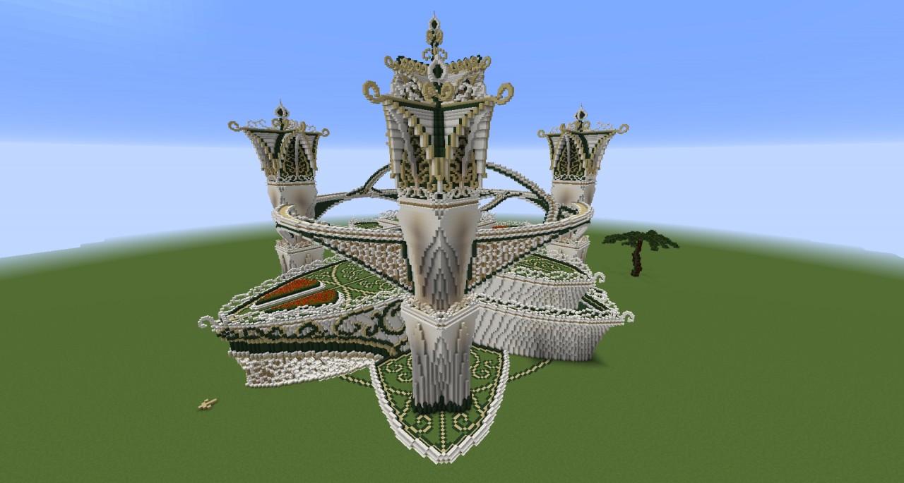 Elven Castle Minecraft Map