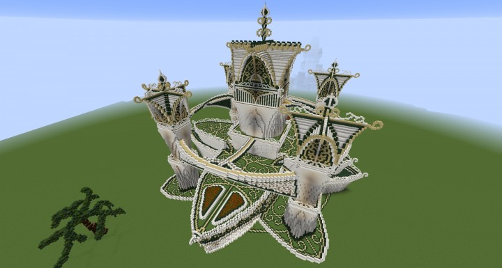 Elven Castle Minecraft Map