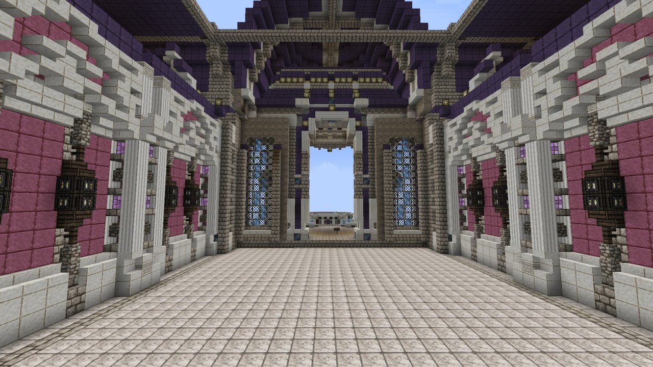 7 Portal Hub Spawn | WIP Minecraft Map