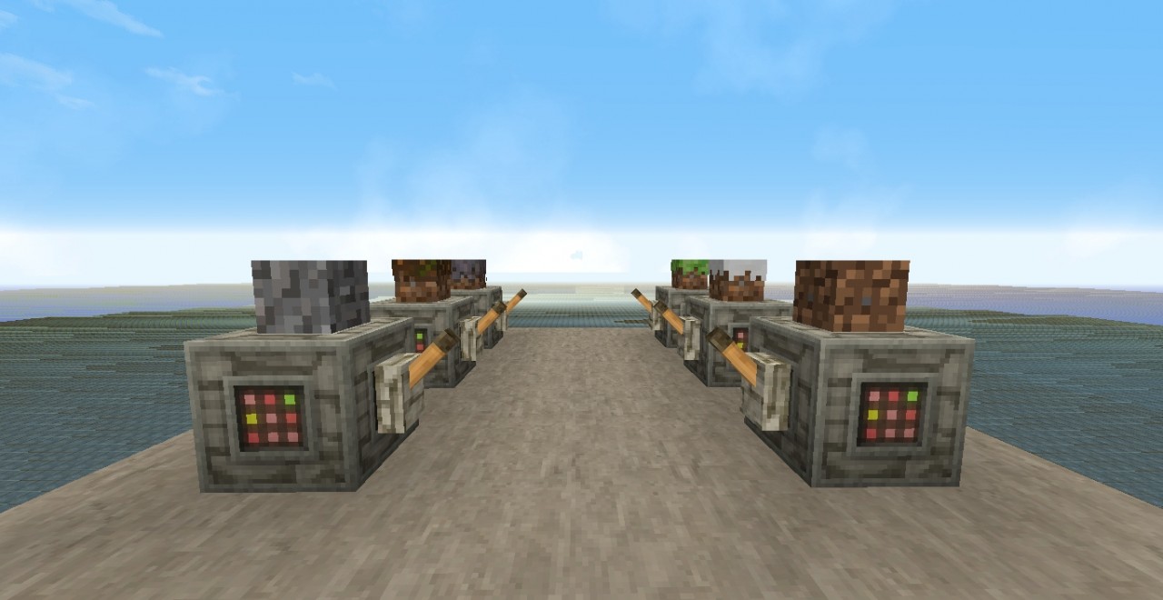 Player Heads - Dirt-Like Blocks (3D Too!) Minecraft Map