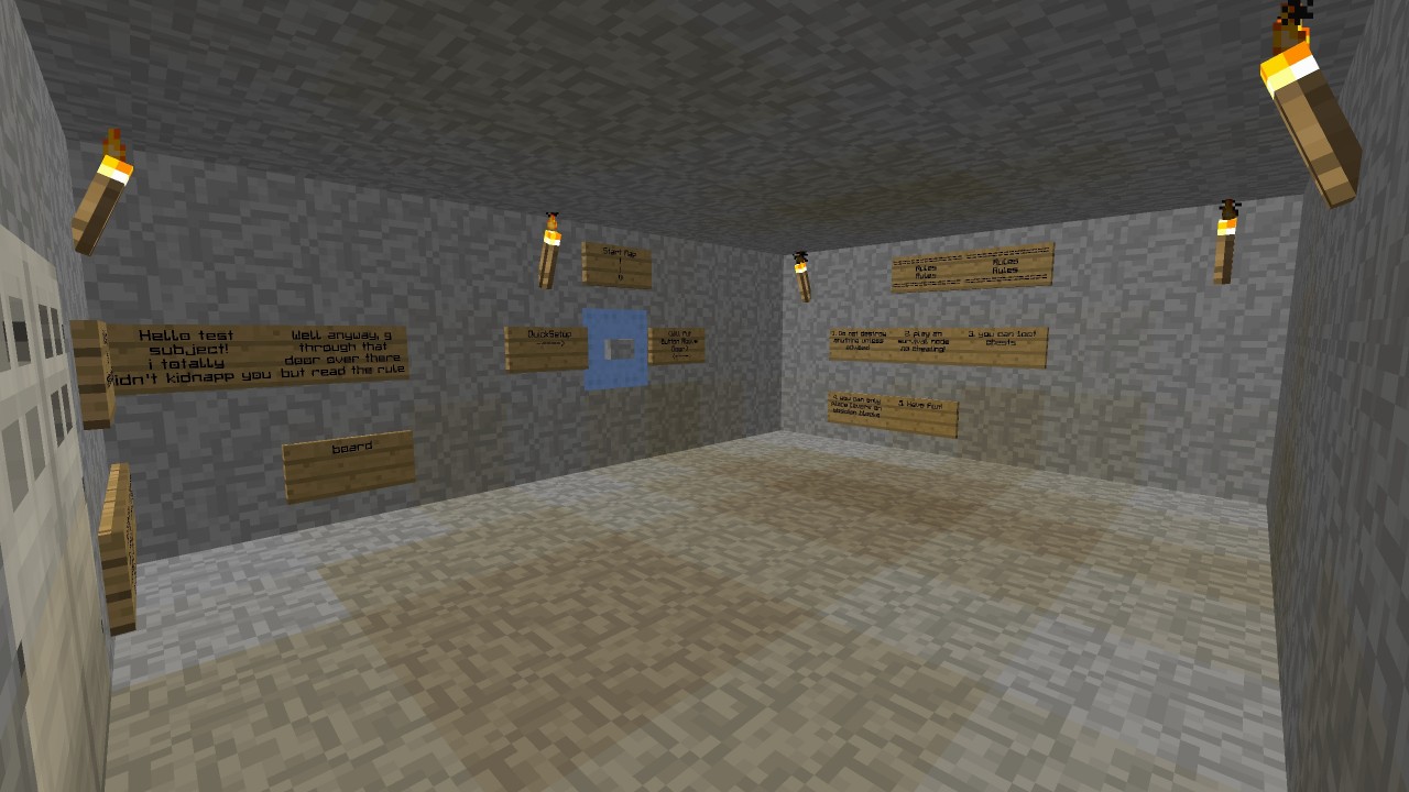 The Mad Scientist Minecraft Map