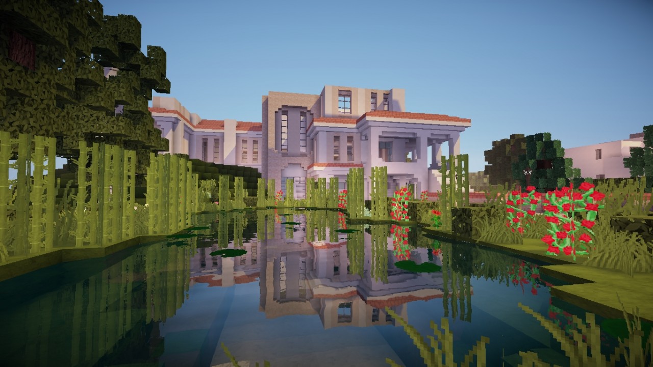 Mediterranean Mansion Minecraft Map