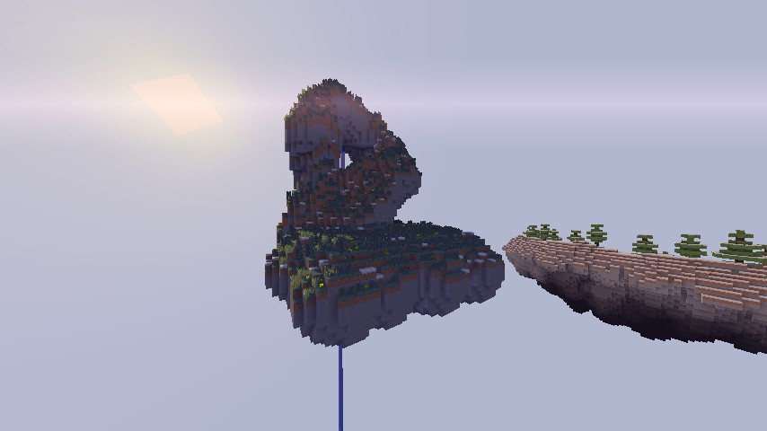 Floating Valley Minecraft Map