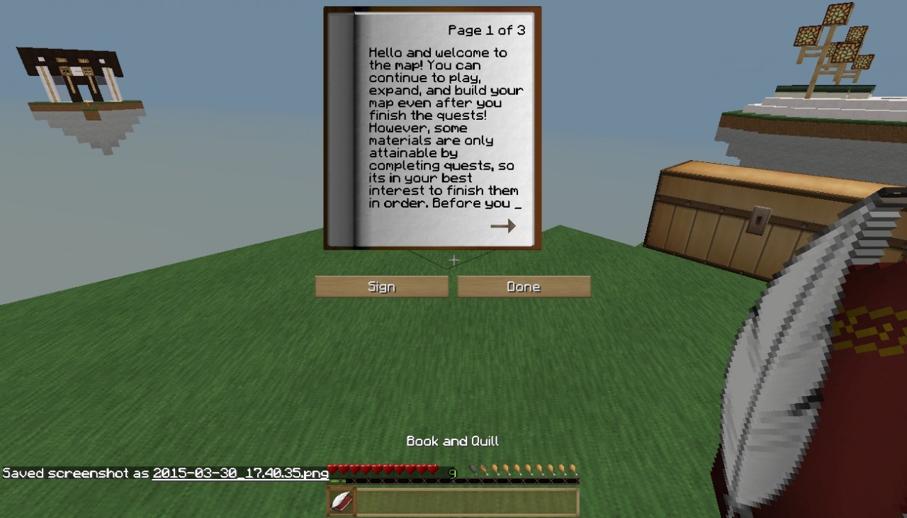 Vanilla Skyden Map Minecraft Map