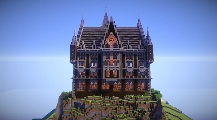 Medieval manor house / Manoir Minecraft Project