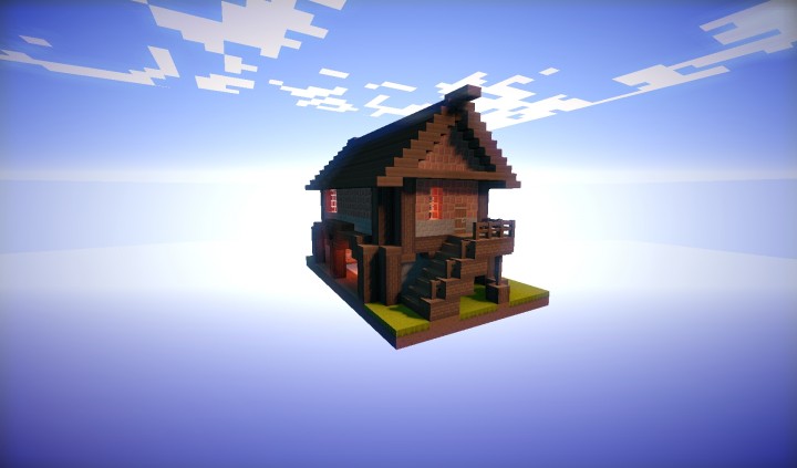 Medieval Small Bookshop Minecraft Map