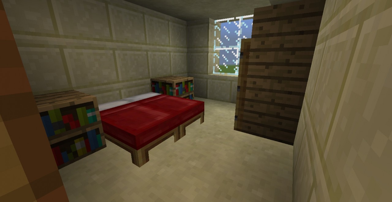 Sandy housing w/ interior Minecraft Map