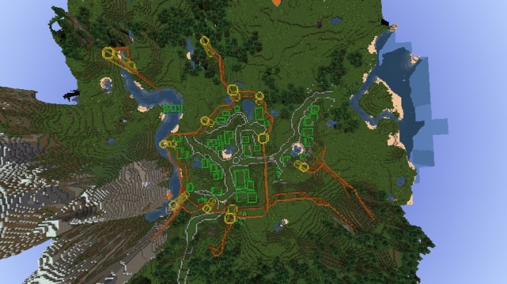 Huge Multicultural World Project Minecraft Map
