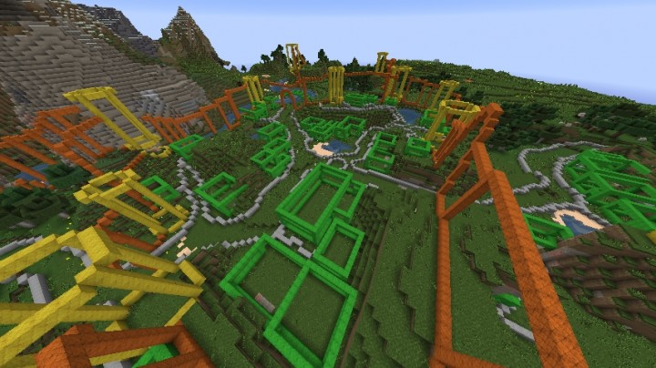 Huge Multicultural World Project Minecraft Map