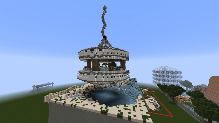 Donut Building Minecraft Map