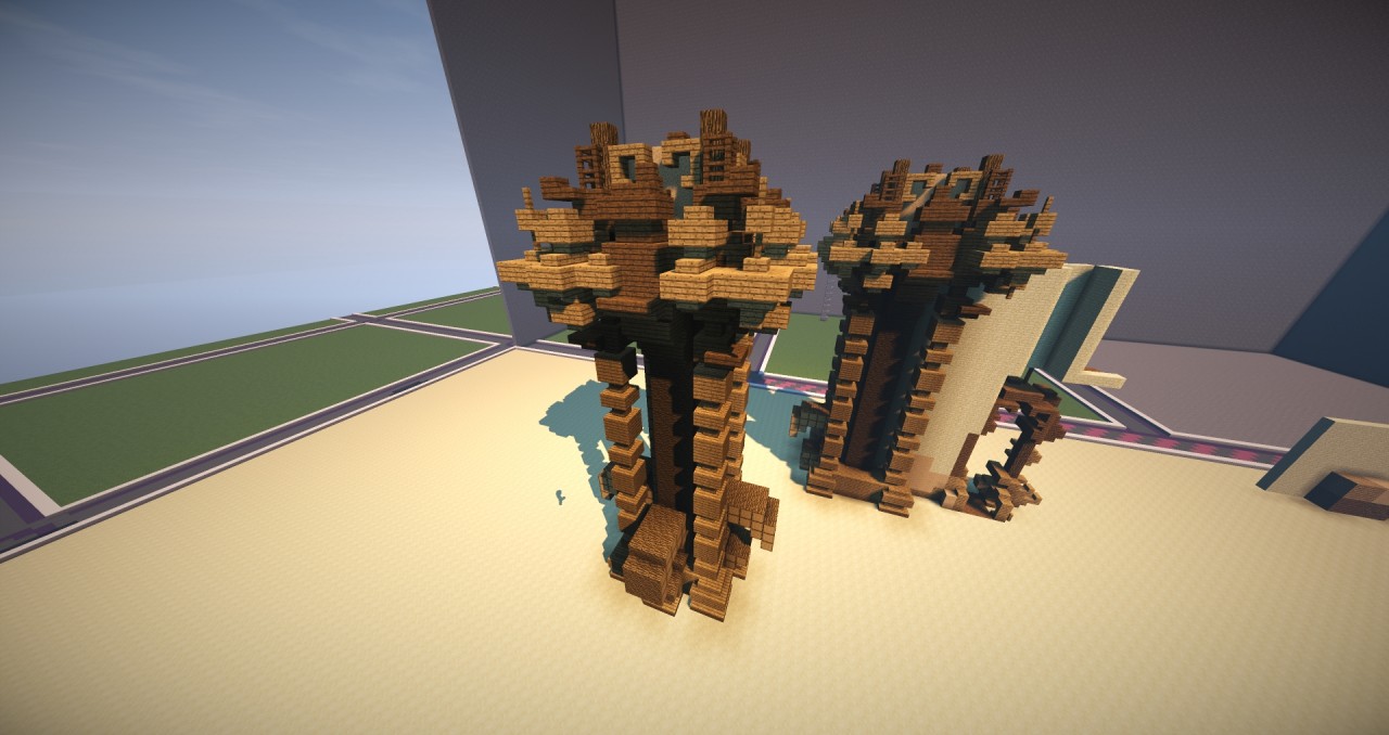 Scraps and forgotten builds Minecraft Map