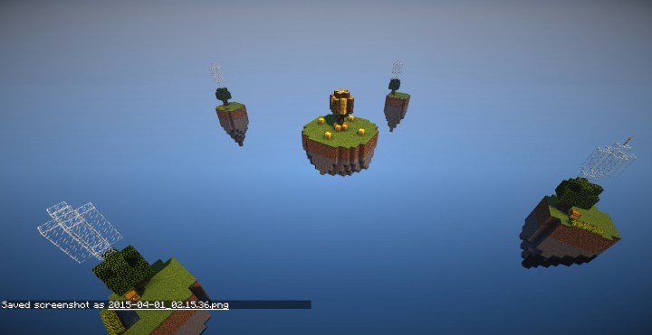 Lucky Wars - Lucky Block SkyWars! Minecraft Map