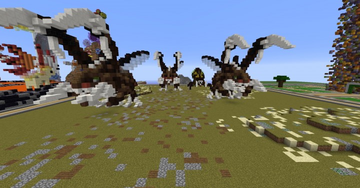 Zergling and Baneling Minecraft Map