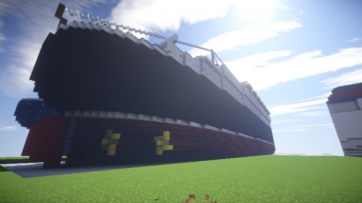 RMS Queen Mary Minecraft Map