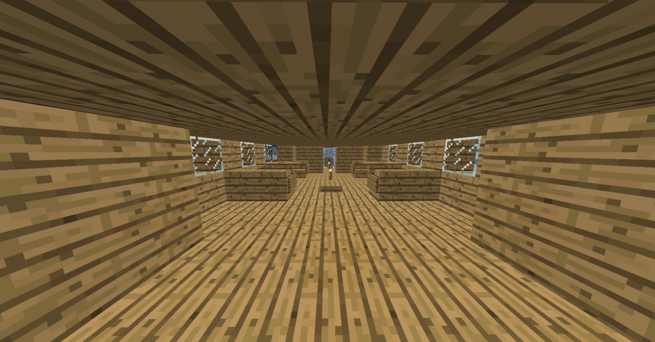 airship house Minecraft Map