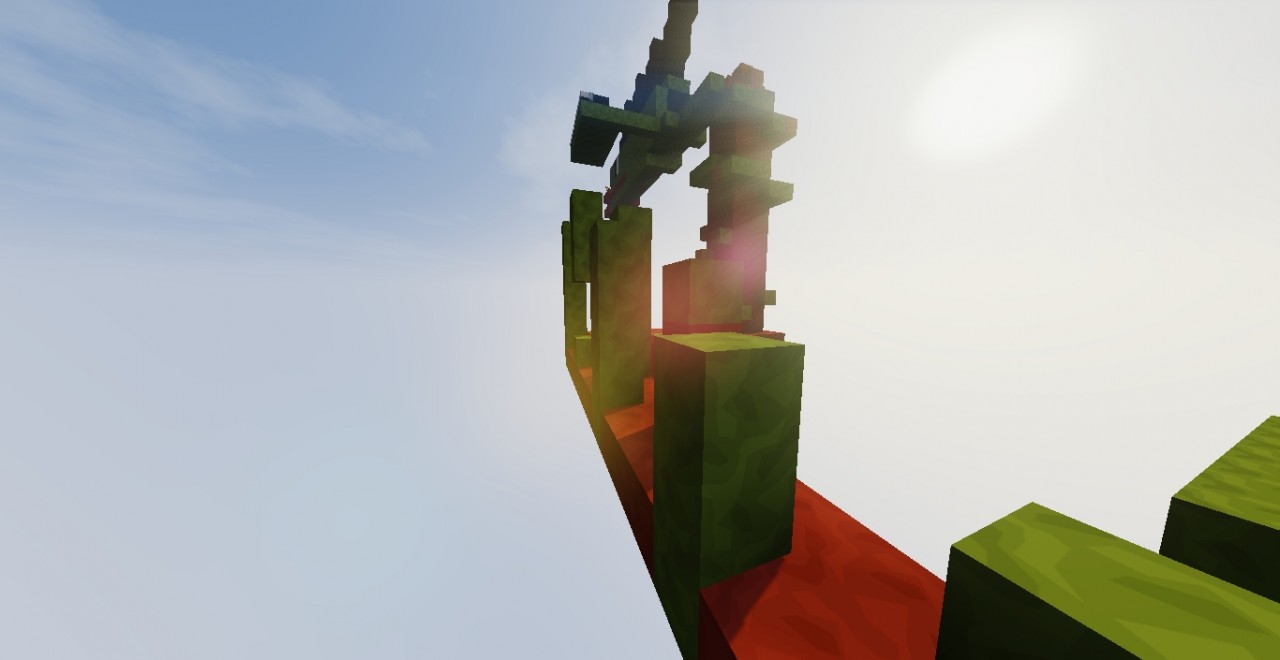 Parkour RED Minecraft Map