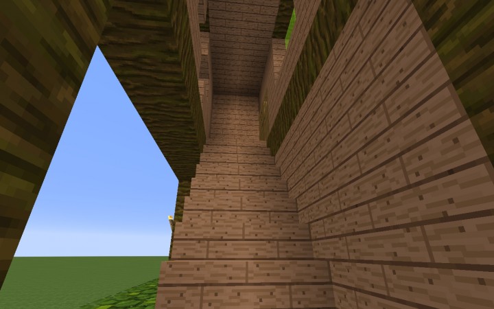 Simple and Compact Jungle House Minecraft Map