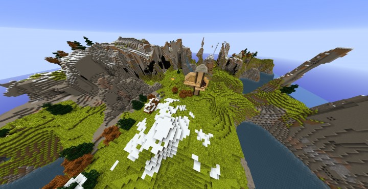 Custom Terrain V1.2 Minecraft Map