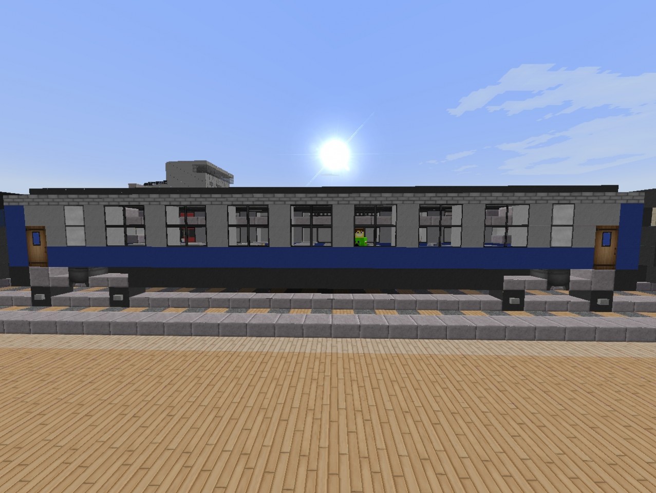 BR Mk2 coach Minecraft Map