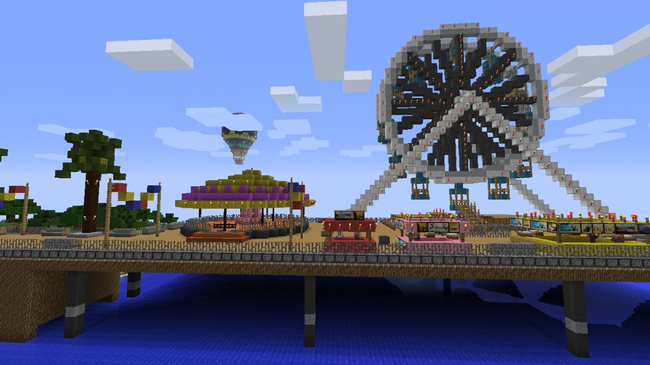 The Holiday Island Minecraft Map