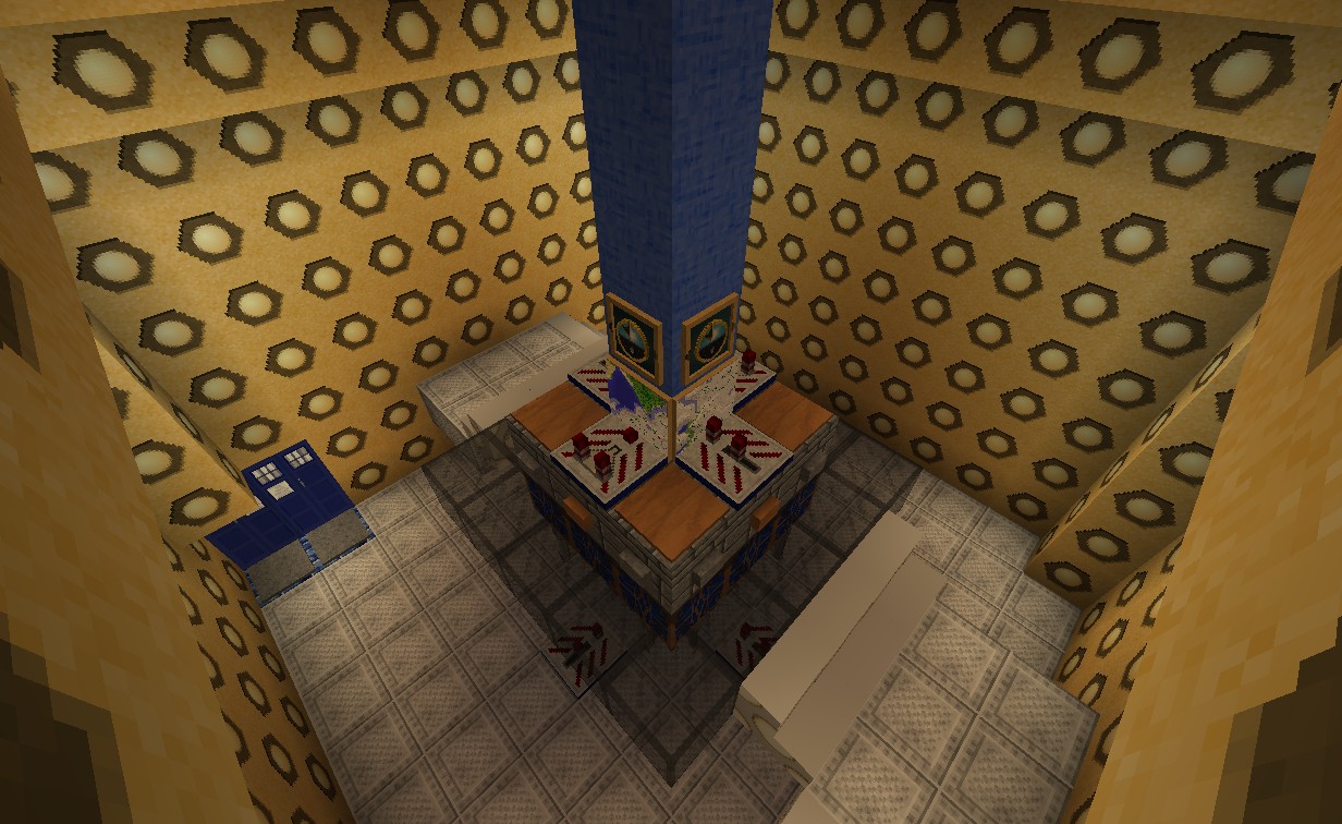 The Doctor Who TARDIS Minecraft Map