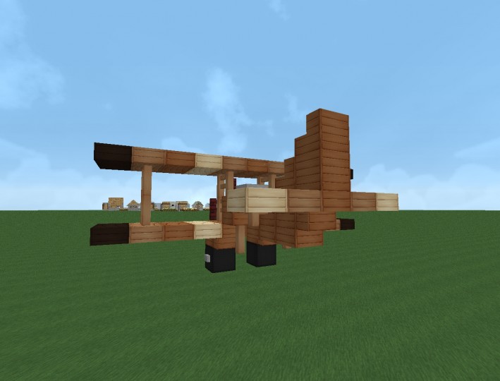 The Small Biplane Minecraft Map