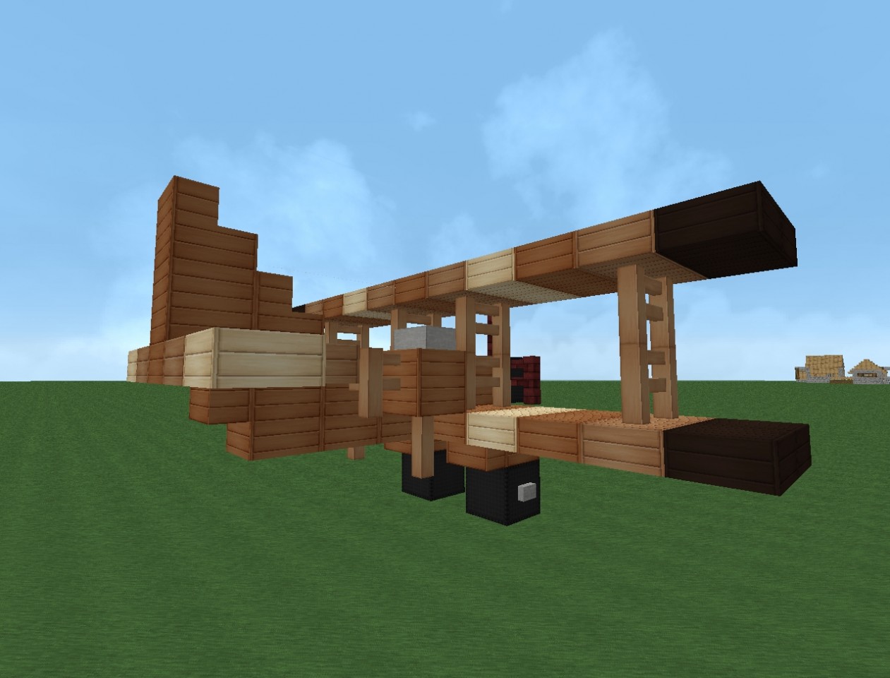 The Small Biplane Minecraft Map