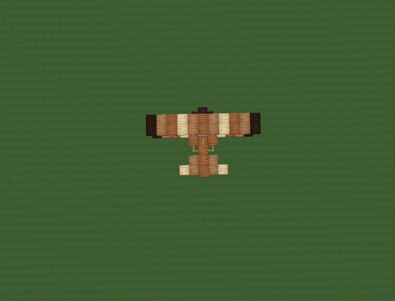 The Small Biplane Minecraft Map