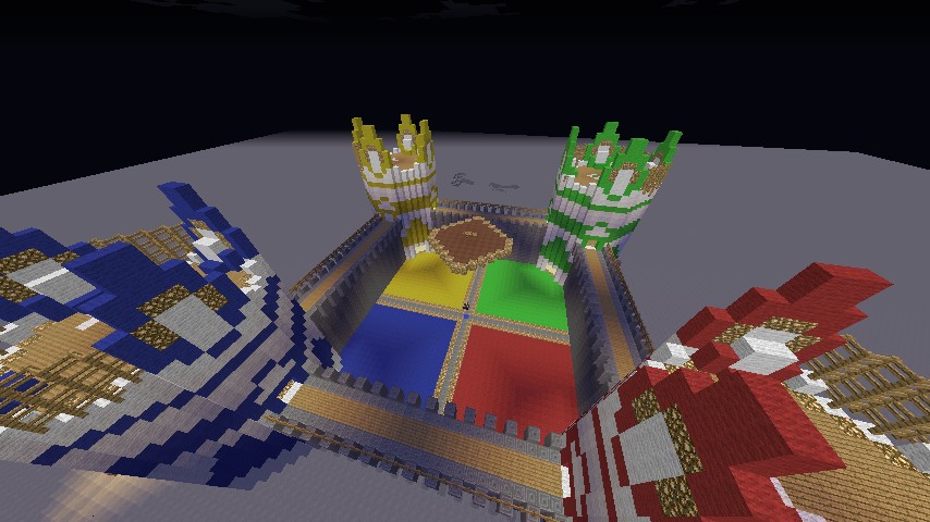 Lucky Block Towers Minecraft Map