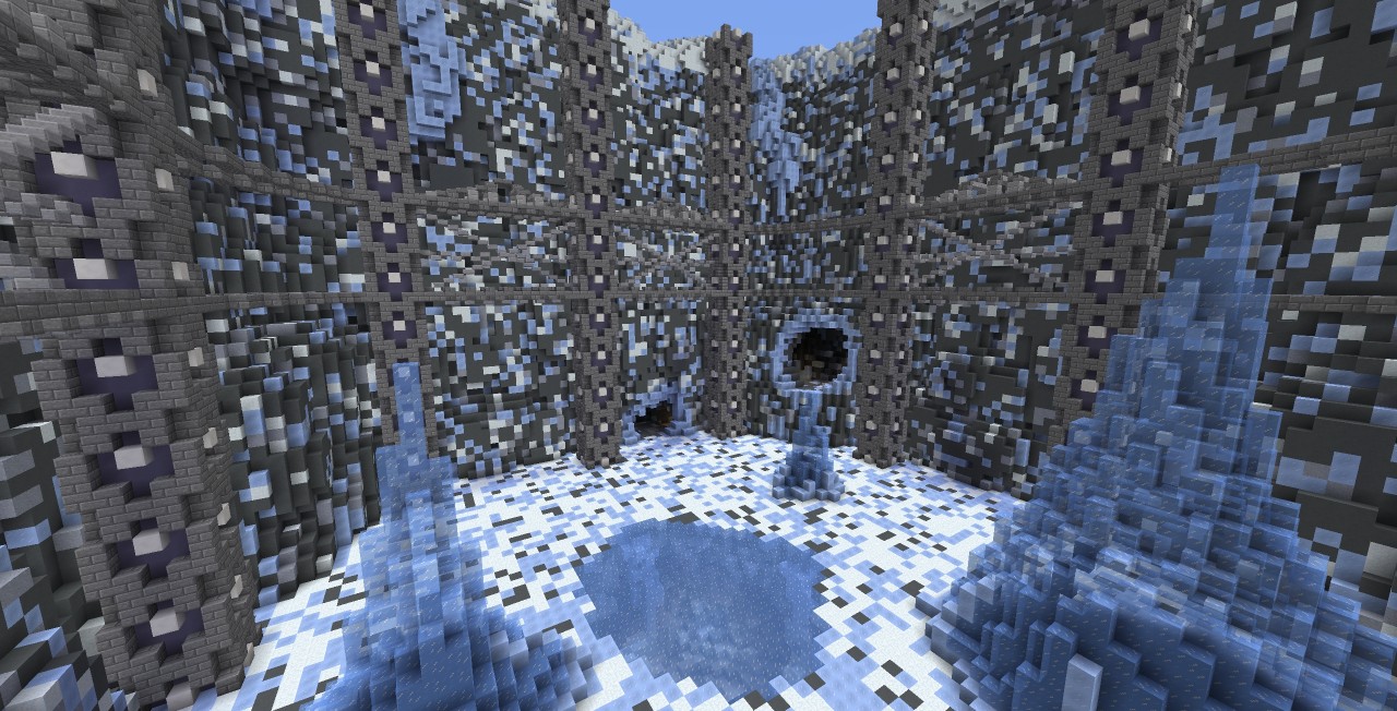 Frozen Abyss (QuakeCraft Arena) Minecraft Map