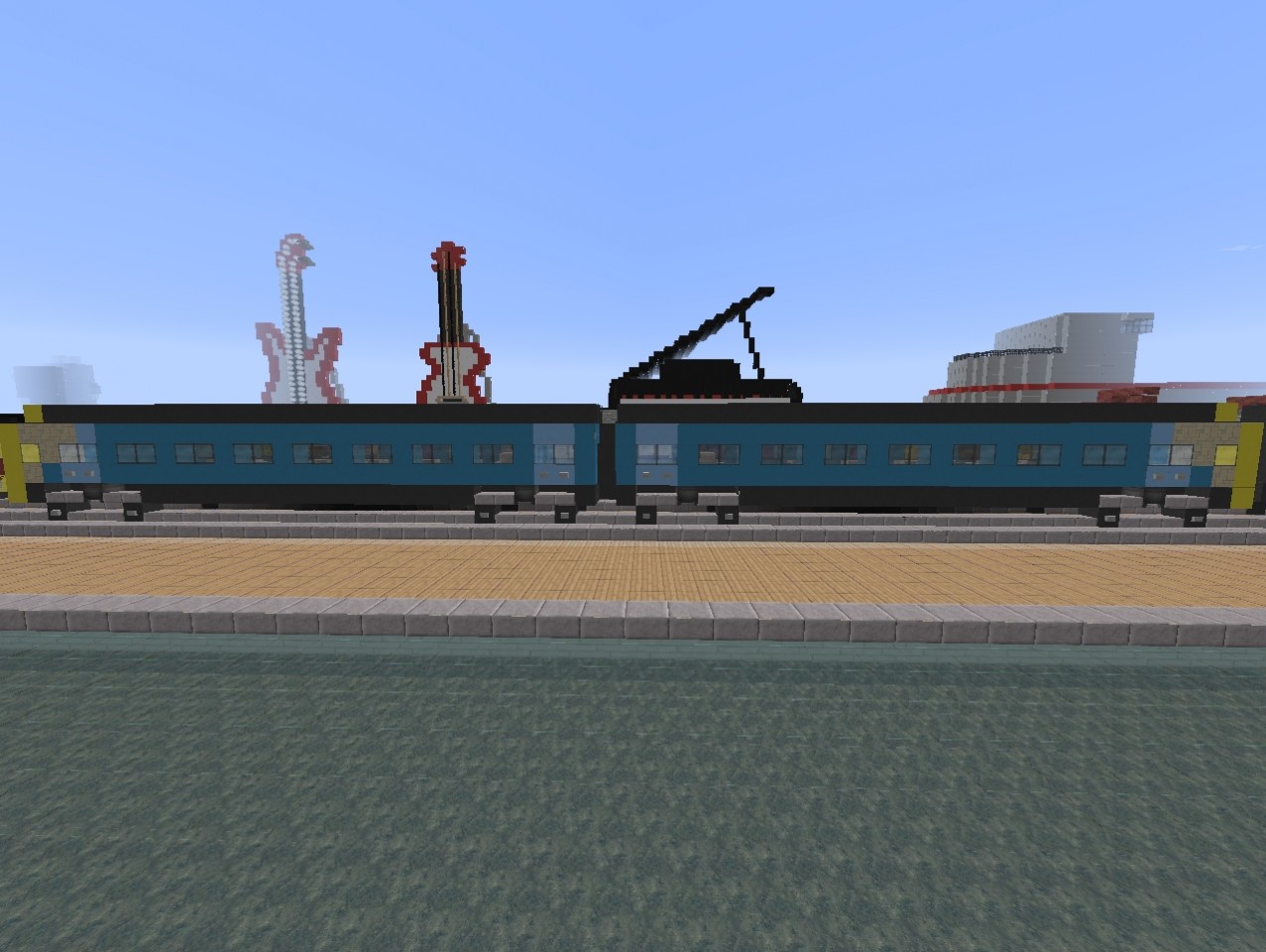 BR Class 158 Arriva Minecraft Map