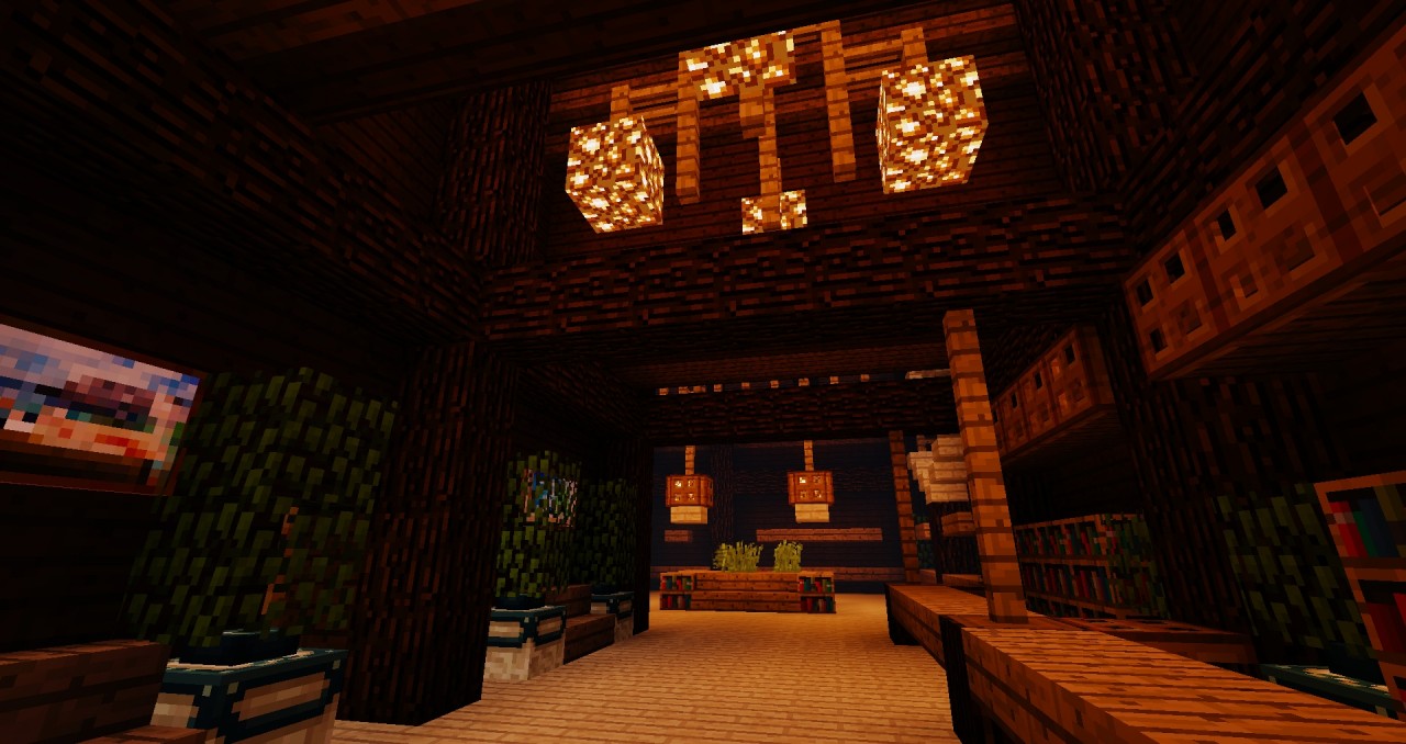 server shop Minecraft Map