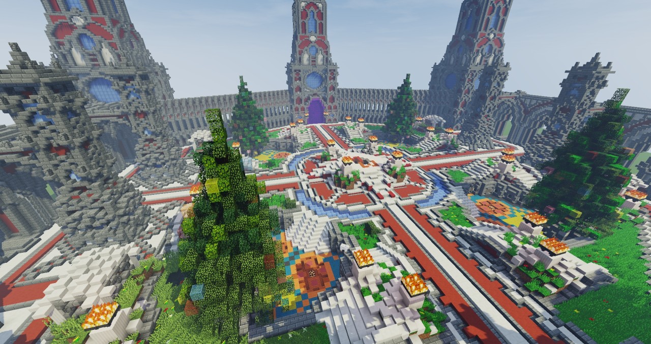 Fireball Spawn Minecraft Map