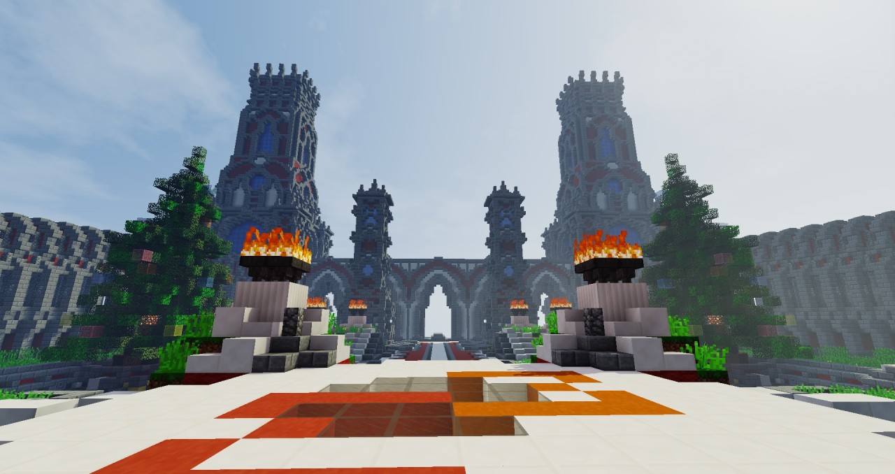 Fireball Spawn Minecraft Map