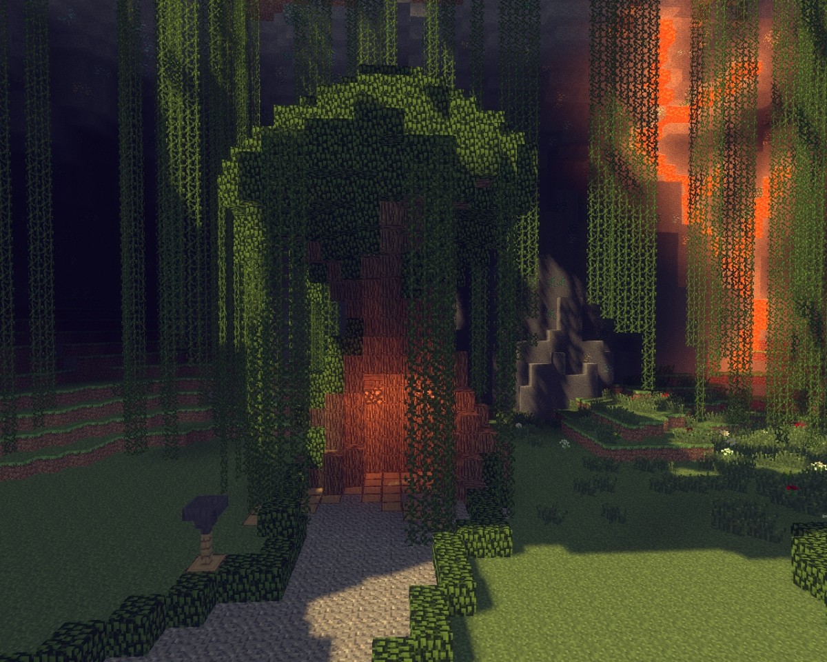 Rev Network Spawn Fantasy Theme Minecraft Map