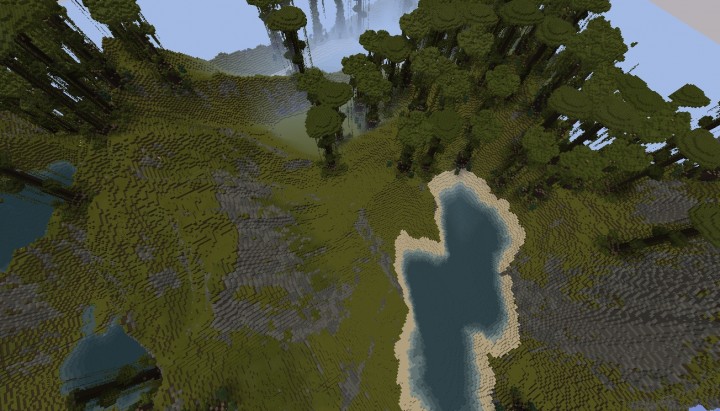 Massive Jungle Island, Custom Jungle Trees With Download. Minecraft Map