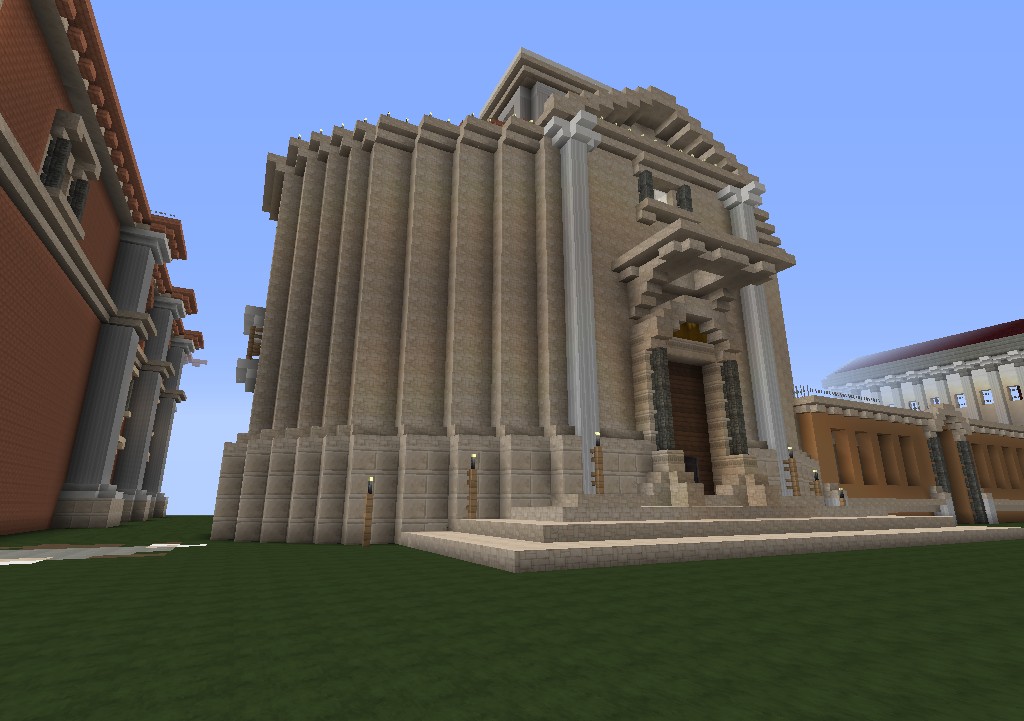 Small baroque / renaissance church Minecraft Map