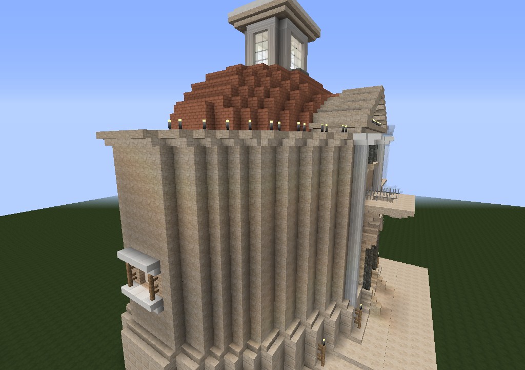 Small baroque / renaissance church Minecraft Map