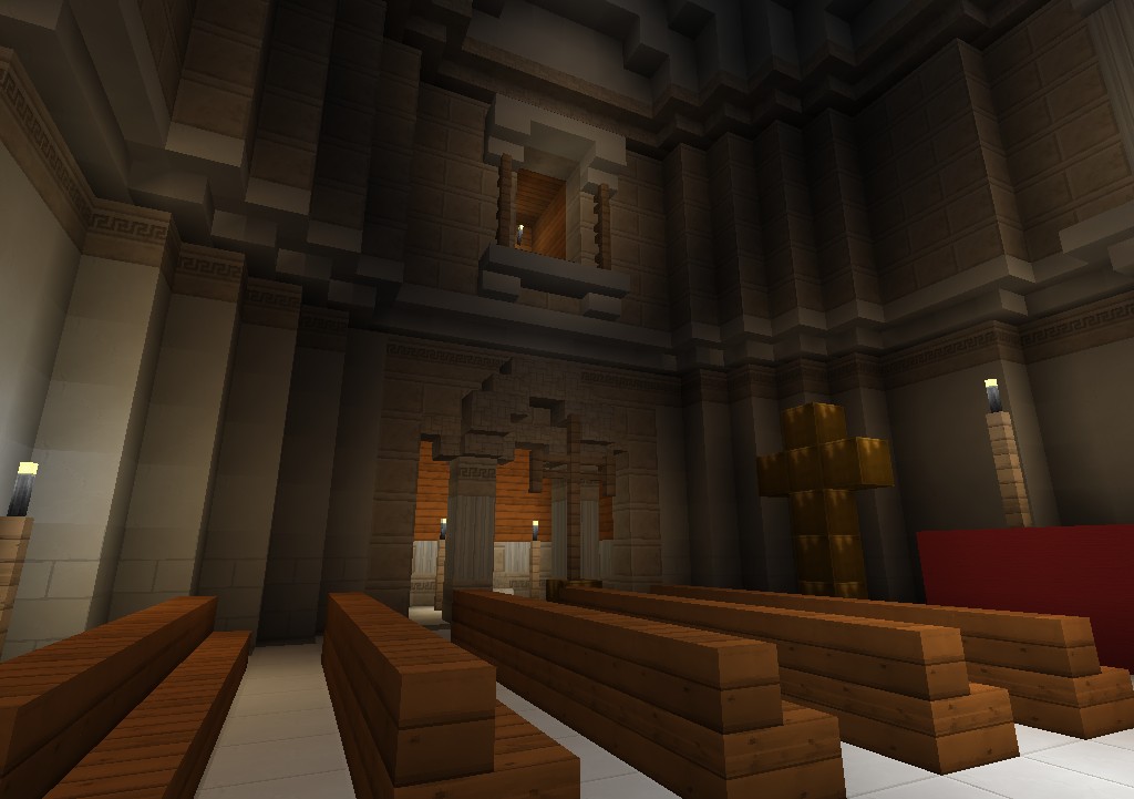 Small baroque / renaissance church Minecraft Map