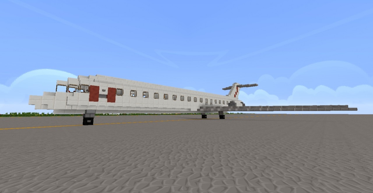 McDonnell Douglas DC-9-40 Minecraft Map