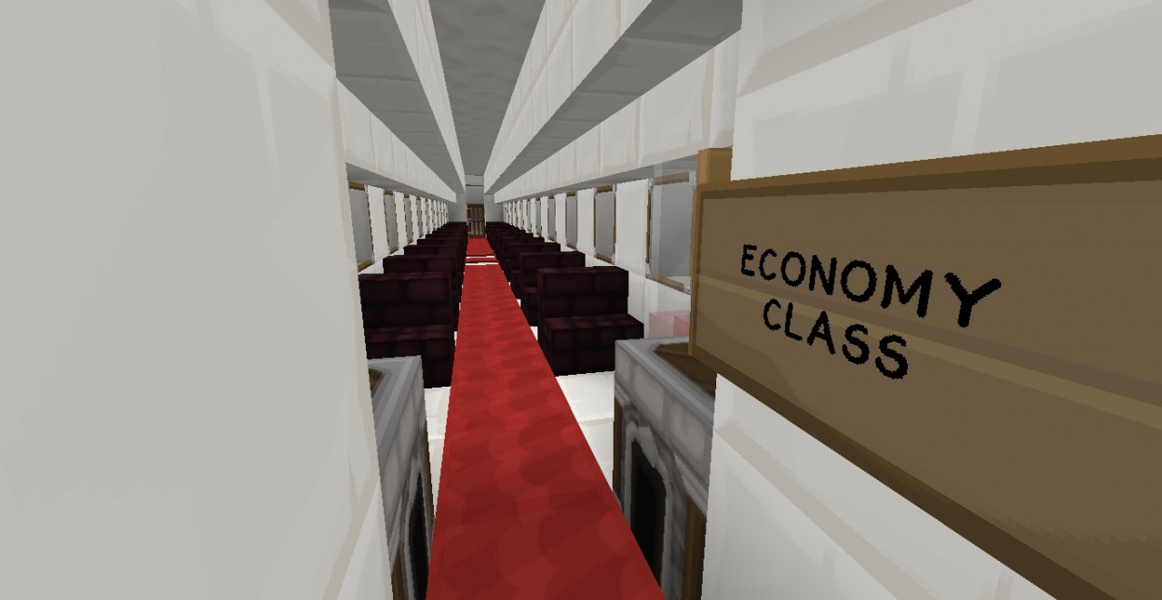 McDonnell Douglas DC-9-40 Minecraft Map