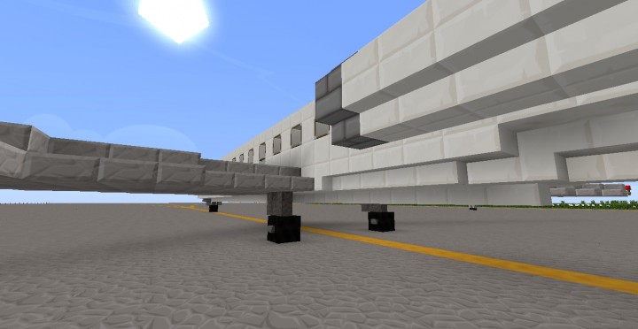 McDonnell Douglas DC-9-40 Minecraft Map